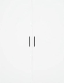 Skříň highboard bílá 69,5 x 34 x 180 cm kompozitní dřevo 3195803