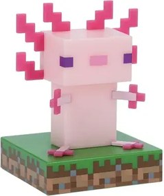Paladone Axolotl Icon Light Minecraft / Stolní lampa / 10 cm / 2x AA b