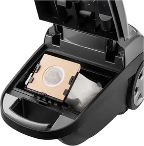 SENCOR SVC 7550TI šedá / Sáčkový vysavač / 750 W / 3.5L / 75 dB / 10m