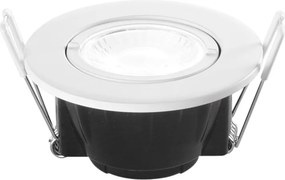 FAN INC-GLOW-R90 Zápustné venkovní svítidlo LED Glow, černé, 6 W, 600 lm, CCT stmívatelné, IP65, 8,05 x 4,9 cm - FANEUROPE