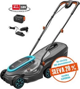 Gardena PowerMax 32/18V P4A - sada 14632-20 - Aku rotační sekačka