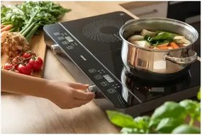 SENCOR SCP 4201GY indukční varič / dvouplotýnkový / 1600+1800W