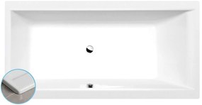 Polysan - Vana 180x90x48 cm, bílá 13111S