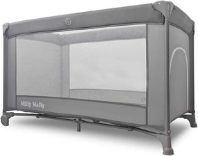 Dětská cestovní postýlka Milly Mally Mirage v přenosné tašce grey