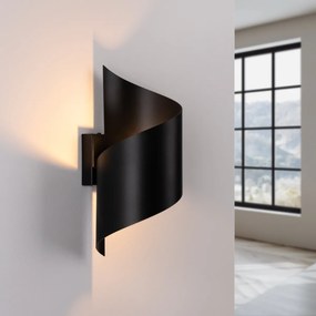 Sollux Lighting Nástěnné svítidlo TALASSA černé