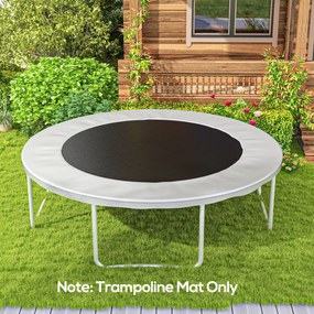 SPORTNOW Nahradní Trampolínová Podložka pro Odskok, Kompatibilní s 366 cm Trampolínou Ø 366 cm a pružinami 14 cm, včetně nástroje na instalaci pružin…