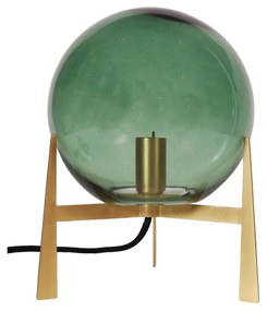 PR Home Milla stolní lampa výška 28cm zlatá/zelená