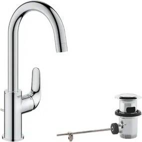 Grohe Swift - Umyvadlová baterie s výpustí studený start chrom