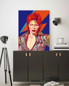 Gario Obraz na plátně David Bowie zpěvák - Nikita Abakumov Rozměry: 40 x 60 cm