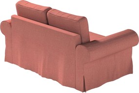 Potah na pohovku IKEA Backabro 2-místná, rozkládací barva hnědá látka pletený vzor