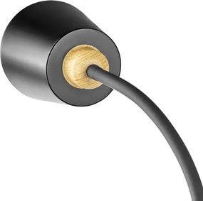 Stojací lampa Orno Virone GRACE LS-3/B, E27, max.18W, černá