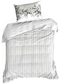 SATÉNOVÉ POVLEČENÍ NIKA56 200X220 CM, 2 KS 70X80 CM VZOROVANÉ