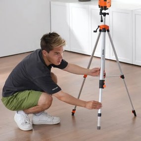 Laser Level Stativ ¼ x 20 závit 69,5–173 cm Nastavení výšky