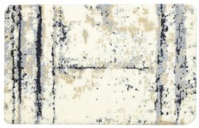 Koupelnový kobereček BETON, protiskluzový, měkký - šedý