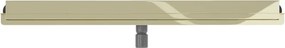 Mexen Flat Wall nástěnný liniový odtok 2v1 90 cm, zlatý - 1530090