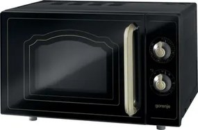 Gorenje MO4250CLB černá / Mikrovlnná trouba / gril / 700 W / 20 l