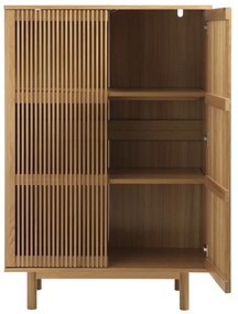 Designová skříňka Calloway 140 cm přírodní dub