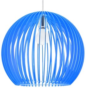 CLX Závěsné designové osvětlení ANCONA, 1xE27, 60W, modré 31-50345