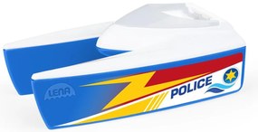 Boaties loď policie plast 17cm v sáčku 24m+