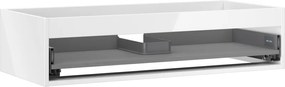 Mexen Box-A, závěsná skříňka 100 cm, 1 zásuvka, bílá lesklá, 91AX0-1000-235-1-00