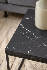 ACTONA Konferenční stolek BAROSSA černý 110x55 cm
