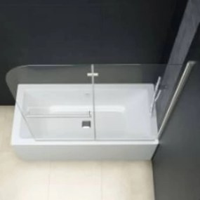 Skládací sprchový kout se 2 panely ESG 95 x 140 cm 144678