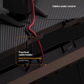 Malý herní stůl Diablo X-Mate 1000 černý