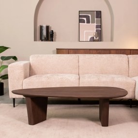 LABEL51 Konferenční stolek WOW tmavě hnědý 135 cm