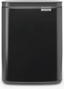 Brabantia BO matná černá / Odpadkový koš / 7 l