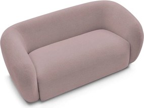 Růžová žinylková pohovka 160 cm Celine – Bobochic Paris