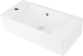 Deante Deskové/závěsné umyvadlo Hyacint New 50x36 cm, levé - CDY 6U2L