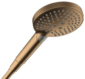 Hansgrohe Raindance Select S - Sprchová hlavice, 3 proudy, EcoSmart+, kartáčovaný bronz 26516140