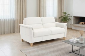 XXXLutz TŘÍMÍSTNÁ POHOVKA, bílá, pravá kůže Sit & More - Pohovky - 0001440332G6