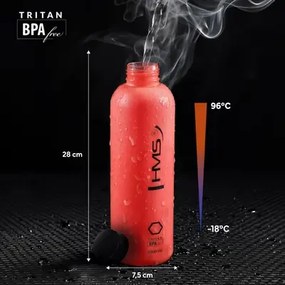 NILS Camp NCD61 Tritanová láhev na pití 1000 ml červená