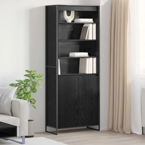 Vysoké skříně Černý dub 79 x 36 x 200 cm Kompozitní dřevo 3403040
