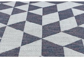 koberec SISAL SION Geometrický, Trojúhelníky 22373 ploché tkaní ecru velikost 160x220 cm | krásné koberce cz