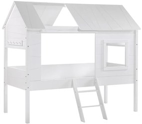 OnaDnes -20% Bílá lakovaná dětská postel Vipack Charlotte 90 x 200 cm