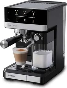 SENCOR SES 4060BK černá / Pákový kávovar / 1350W / 20 bar / 1.8 l / na
