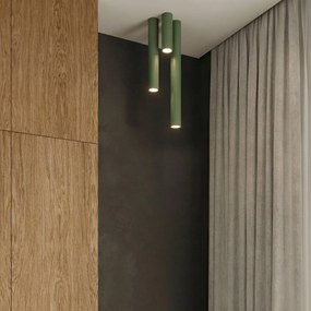 Sollux Lighting Stropní svítidlo LAGOS 20 olivově zelené