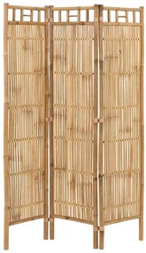 Pokojový bambusový paravan Bamboo Pliable - 120*5*160 cm