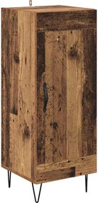 Vysoký bufet Staré dřevo 34,5 x 34 x 90 cm Kompozitní dřevo 3402721