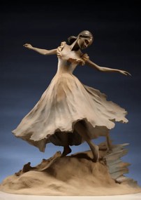 Malá baletka 2 inspirace Edgar Degas