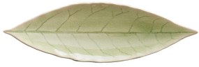 Světle zelená kameninová odkládací miska Costa Nova Riviera, délka 18 cm