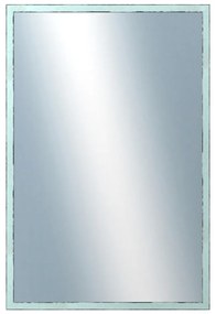 DANTIK - Zarámované zrcadlo - rozměr s rámem cca 40x60 cm z lišty AKVAREL modrá vysoká (2653)