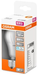 OSRAM LED žárovka Classic A E27 8,5W 6.500K matná
