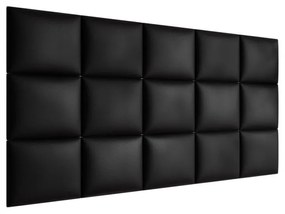 Čalouněný nástěnný panel Pag 40x30, Barva látek:: ekokůže Soft 011 (černá)