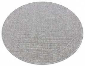 Kusový koberec Duhra šedý kruh 150cm