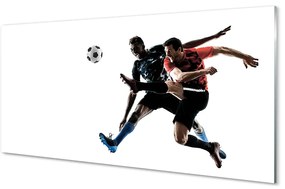 akrylový obraz muži fotbal 120x60 cm