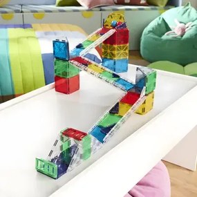 MAGNA-TILES® Magnetická stavebnice Kuličková dráha Deluxe / 90 dílků
