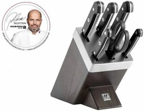 Zwilling samoostřící blok s noži Gourmet Sharp, 7 ks 1002451